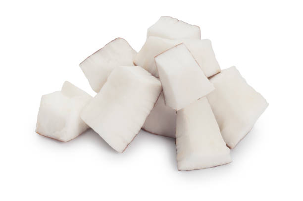 Fresh Coconut Chunks 200 g – Live Organic
