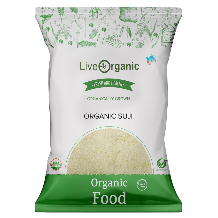 Suji 500gm – Live Organic